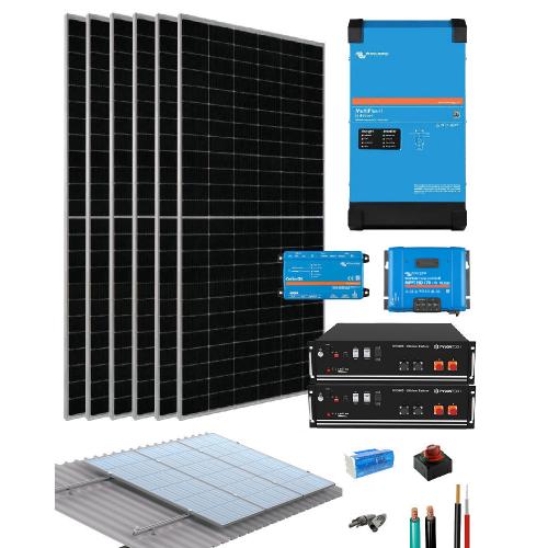 Comprar Kit Solar 4000W 48V 16470Whdía Multiplus II VICTRON