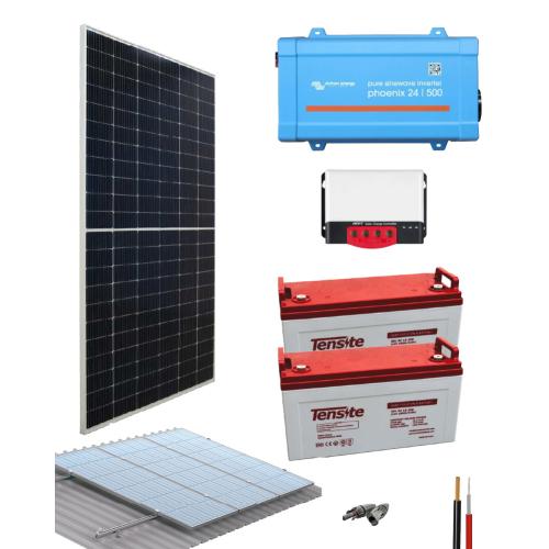Comprar Kit Solar Aislado 400W 24V Phoenix Victron