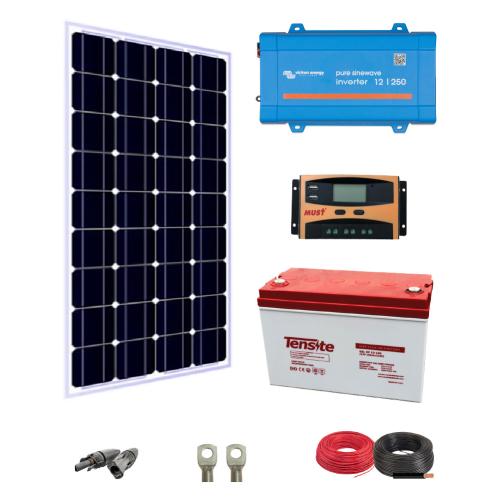 Comprar Kit Solar Mini 200W 12V 675Whdía VICTRON