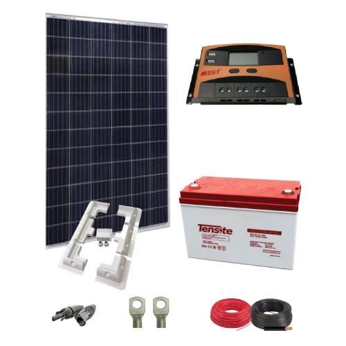 Comprar Kit Panel Solar Camper 200W con batería