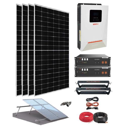 Comprar Kit Solar Casa de campo 5500W 48V 12200Whdía