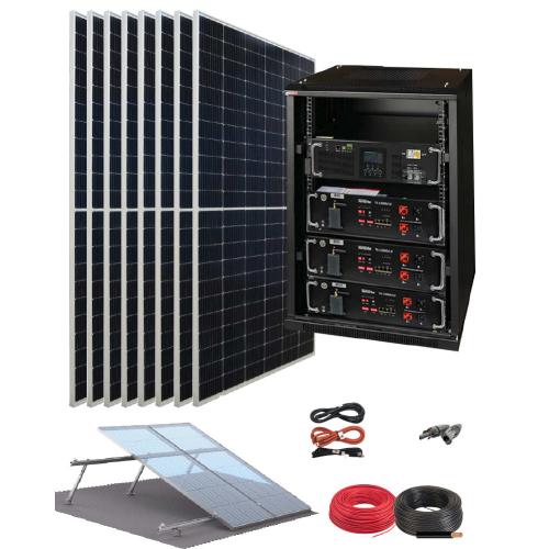 Comprar Kit Solar Aislado 5500W 48V 20520Whdía Suntaic