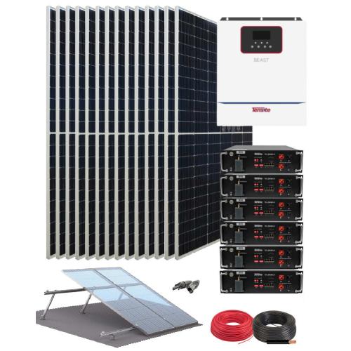Comprar Kit Solar Aislado 11000W 48V 41040Wdía Tensite Beast