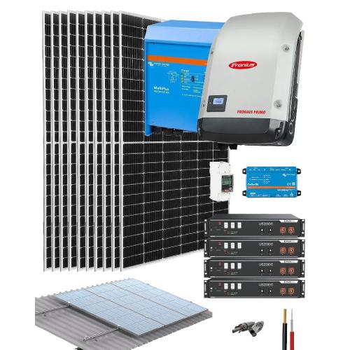 Comprar Kit Solar Híbrido Monofásico 5000W Fronius-Victron en Autosolar