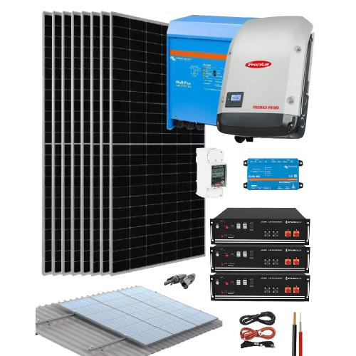 Comprar Kit Solar Híbrido Fronius 3000W 48V Monofásico VICTRON en AutoSolar