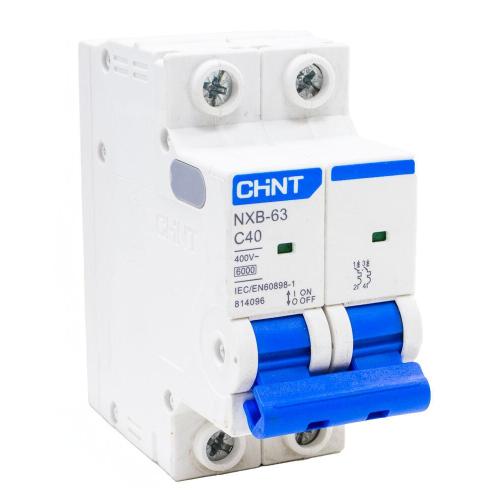 Comprar Termomagnético Monofásico NXB-63 2P 40A 6kA CHINT