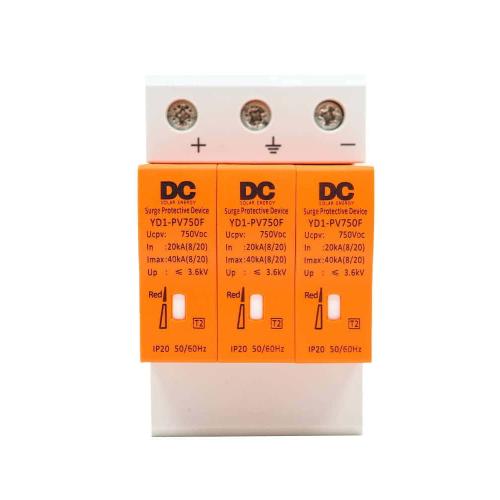 Comprar DPS Fotovoltaico 3P 750Vdc 40kA DC Solar Energy