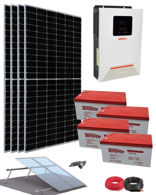 Comprar Kit Fotovoltaico Aislado 5500W 48V 12200Whdía