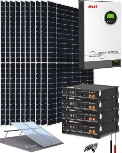 Sistema fotovoltaico con el mejor kit solar