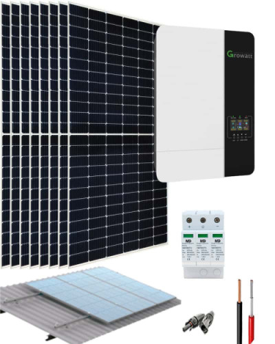 Instalación de paneles solares con el mejor kit solar