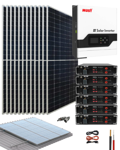 Comprar Kit Solar Litio 5000W 48V 40KWhdia Tensite