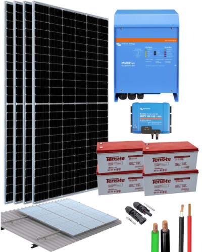 Instalación de paneles solares con el mejor kit solar