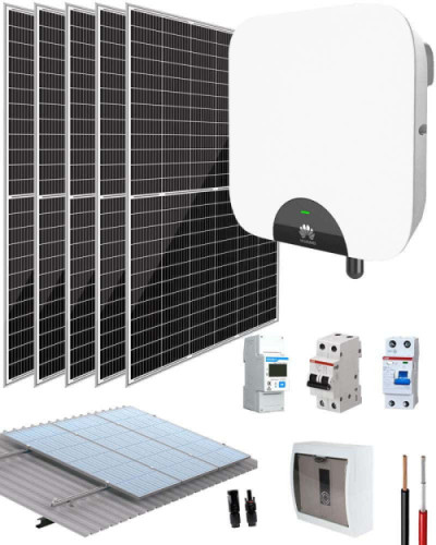 Instalación de paneles solares con el mejor kit solar
