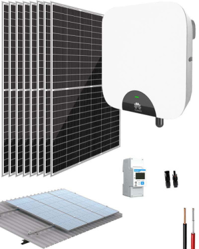 Instalación de paneles solares con el mejor kit solar