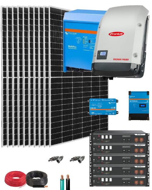 Comprar Kit Solar Híbrido Trifásico 30000W 48VFronius-Victron